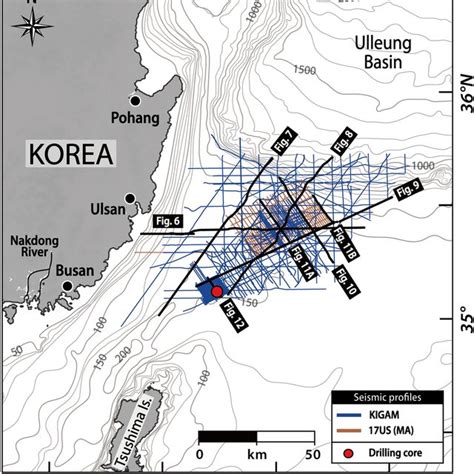A Selected Seismic Profile And Interpretations Showing Stacking Pattern