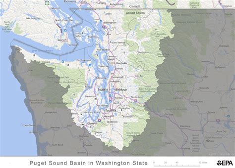 Puget Sound Area Map