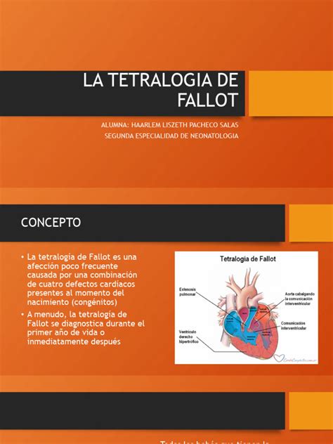 La Tetralogia De Fallot Pdf Corazón Pulmón