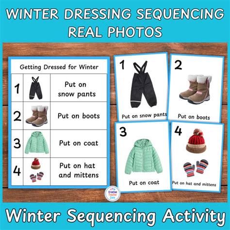 Winter Dressing Sequencing How To Get Dressed Winter Clothing Real