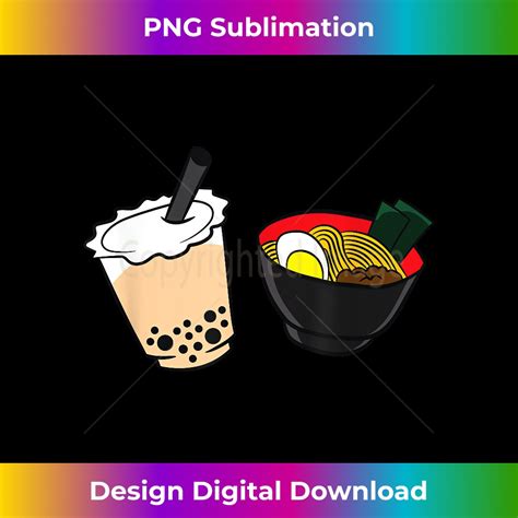 Ramen Boba Tea Ramen Noodles Bubble Sublimation Optimized Inspire