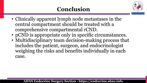 Indications And Extent Of Central Neck Dissection For Papillary Thyroid