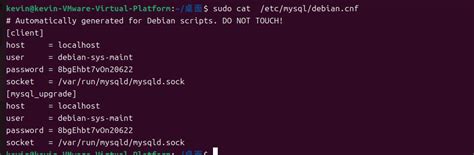 Ubuntu安装mysql Kevinarcsin001 博客园