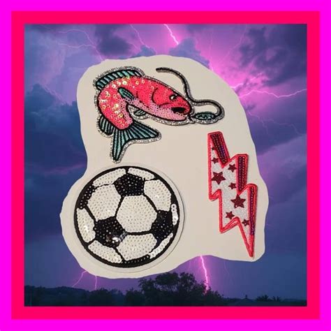 Baseball Mama Patch Baseball Patch Game Day Patch Sequin Patch Big