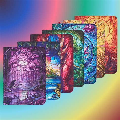 Binder 9 Pocket Stained Glass