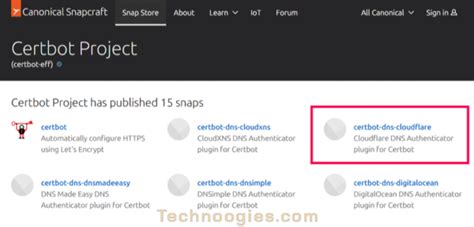 Let S Encrypt Wildcard Tls Ssl Certs Using Certbot With A Cloudflare Dns Plugin Https