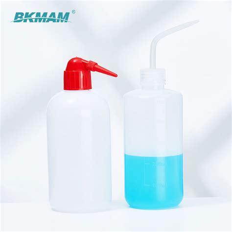 Ce Iso High Quality Wash Bottle Chemistry 250ml 500ml 1000ml Washing Bottles Plastic Narrow