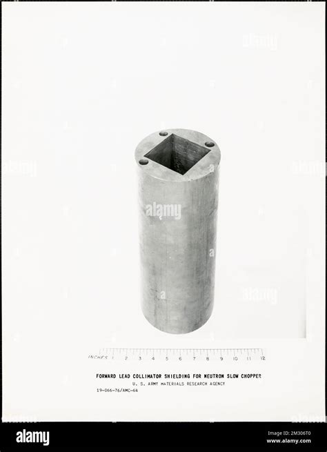 Forward Lead Collimator Shielding For Neutron Slow Chopper Armories Ordnance Industry