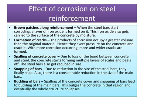 Rrosion Of Reinforcement In Concrete Pptx
