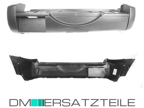 Jeep Cherokee Liberty Us Rear Bumper 02 07 Black Primed