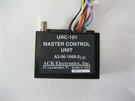 Acr Urc 101 Master Control Unit For 12v24v Rcl 50100 Fully Tested