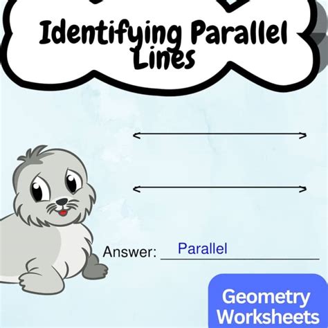Identifying Parallel Lines Parallel And Perpendicular Lines Worksheets