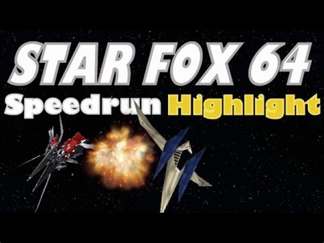 Star Fox 64 Speedrun Highlight One Way To Beat Star Wolf Team Youtube