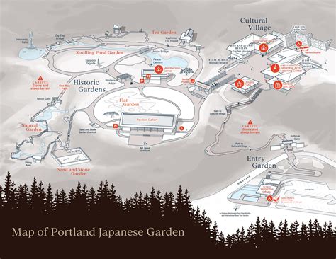 Portland Japanese Garden Garden Spaces