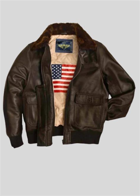 Mens Wwii Us Air Force A2 Leather Flight Bomber Jacket A2 Jacket