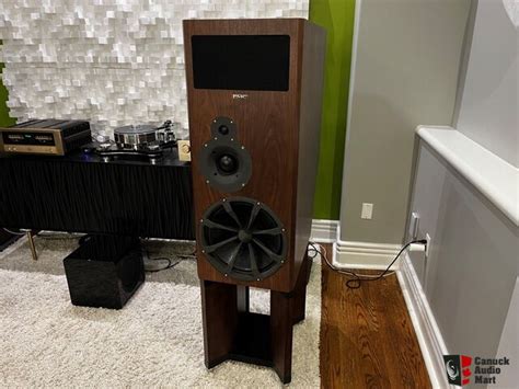 Pmc Bb5 Se Speakers W Stands Grand Walnut Excellent Trade In Acx