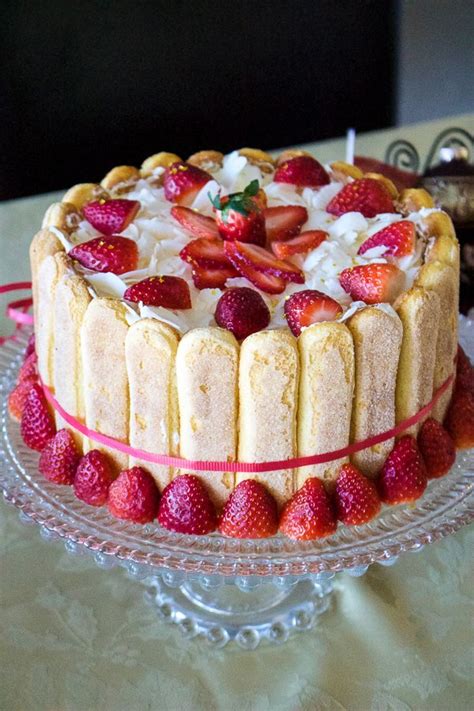 Charlotte Russe Cake Classic European Recipe No Bake