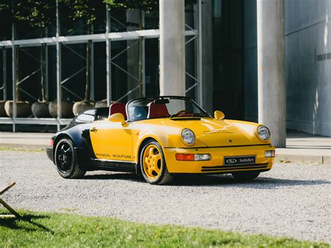 1994 Porsche 911 Speedster Turbo Look Physical Sculpture Xi By Flatz