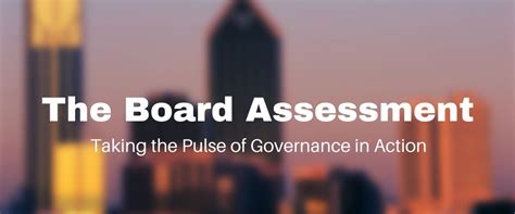 The Board Assessment Nonprofit Association Of Washington