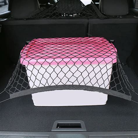 Upgraded Car Trunk Net Mesh Organizer For Audi Q3 Q5 Sq5 Q7