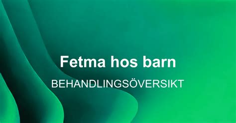 Fetma Hos Barn