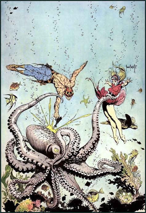 Jungle Girl Vs Octopus