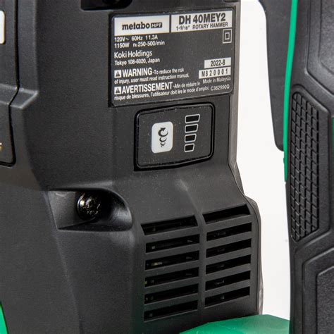 1 916 Sds Max Rotary Hammer Metabo Hpt Dh40mey2