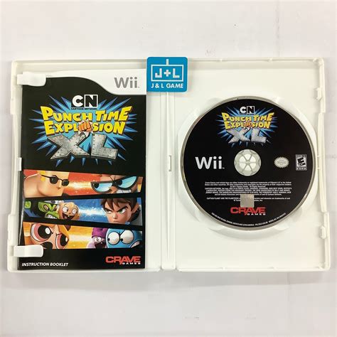 Cartoon Network Punch Time Explosion Xl Nintendo Wii Pre Owned J