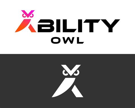 Logo Diseño Acerca De Letra Un Monograma Y Búho 46822887 Vector En