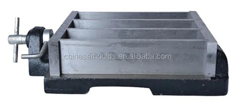 Steel Three Gang Cement Mortar Prism Test Mould 40 40 160mm
