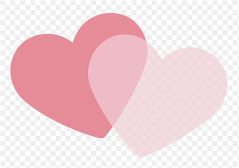Download Free Png Of Pink Heart Png Shape Collage Element Cute Pastel