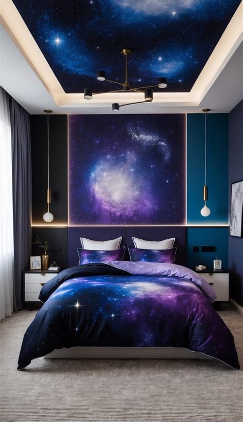 15 Galaxy Bedroom Ideas To Create A Cosmic Dream Space Living Tickled