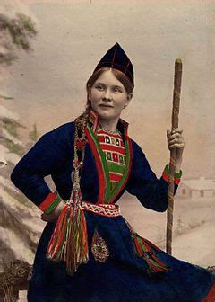 A Sami Gakti Indigenous Peoples Sami Folk Costume