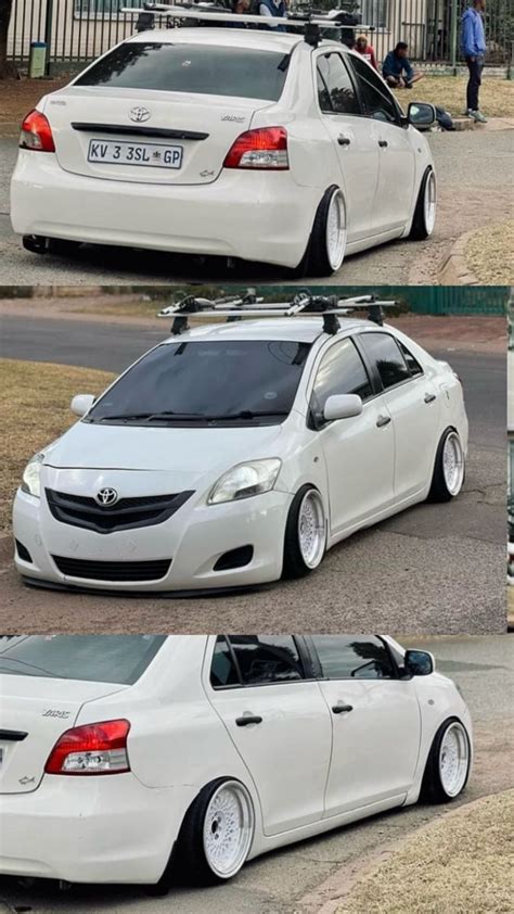 Dropped Yaris Sedan W Classic Bbs Wheels Timeless Style Meets Modern Performance Stancenation