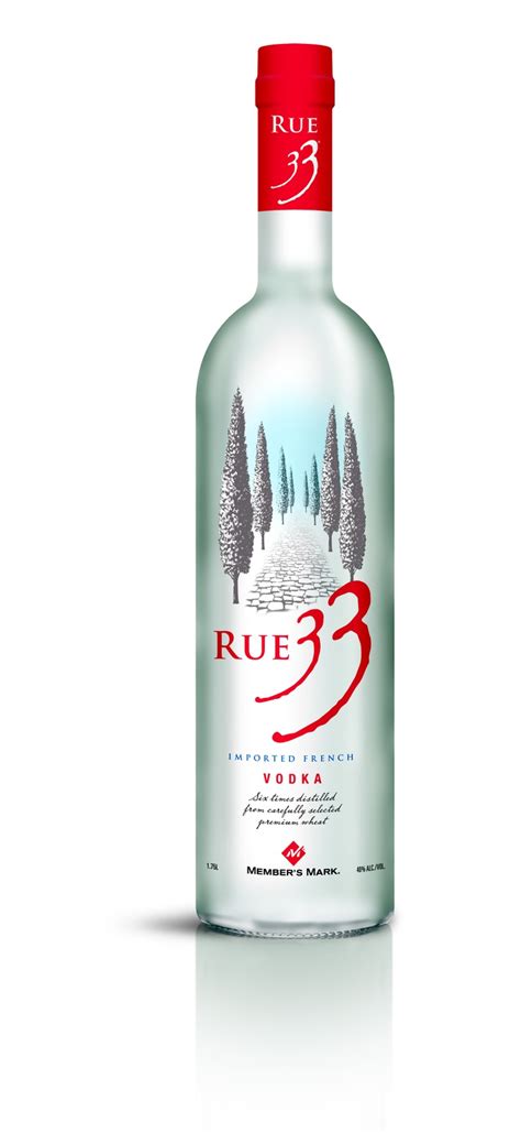 Rue 33 Vodka 175 Liter Similar To Grey Goose
