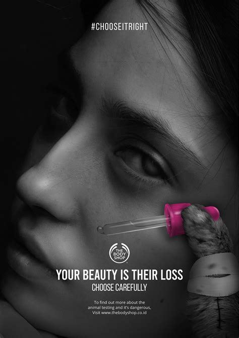 Poster Design Forever Against Animal Testing By Tbs Behance