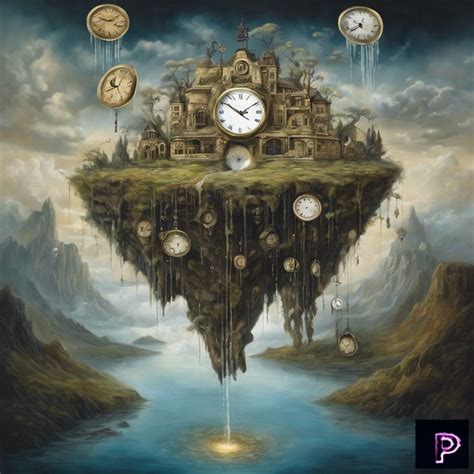 Explore A Floating Island Of Clock Faces Where Time Flows Like