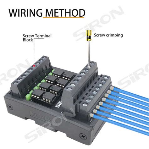 Siron Y315y316y317 Optical Coupling 24v Dc Solid State Relay Module