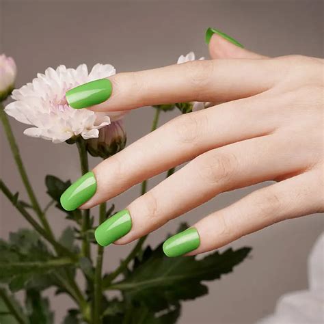 Wholesale Green Gel Nail Strip With Uv Light