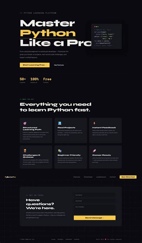 I Built A Free Python Learning Platform From Scratch — Heres What I