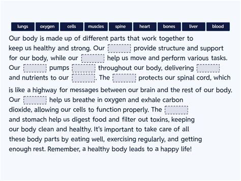 Organs Complete The Sentence