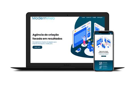 Github Brunoclsmodernweb Página Empresarial Feita Para Uma Agência De Serviços Web Fictícia