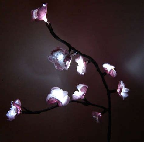 Diy Cherry Blossom Lights Tutorial Christmas Paper Flower Ideas Diy