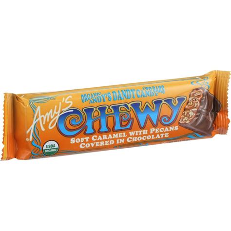 Amys Organic Andys Dandy Candy Bar Chewy 15 Oz Bars Case Of 12