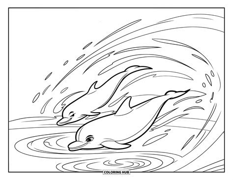 180 Dibujos De Delfines Para Colorear Para Niños Y Adultos Gratis