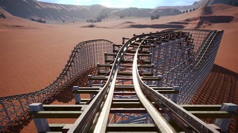 Roller Coaster First Person 4k Pov Planet Coaster Rickety Riding