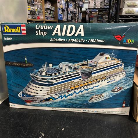 1400 Revell Aida Cruise Ship Model Kit Hobbies And Toys Toys And Games
