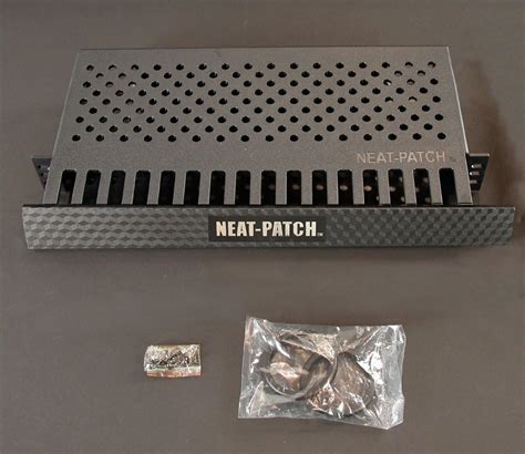 Neat Patch Mini 1u Low Profile Cable Management Unit 3 Pack Electronics