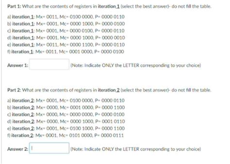 Solved 2 Parts Given This Problem Covers 4 Bit Binary