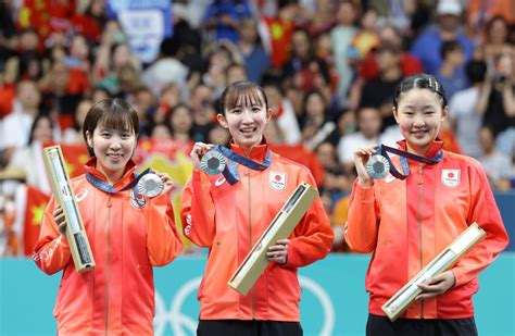 Japan Settles For Silver In The Womens Table Tennis Team Event Japan Forward